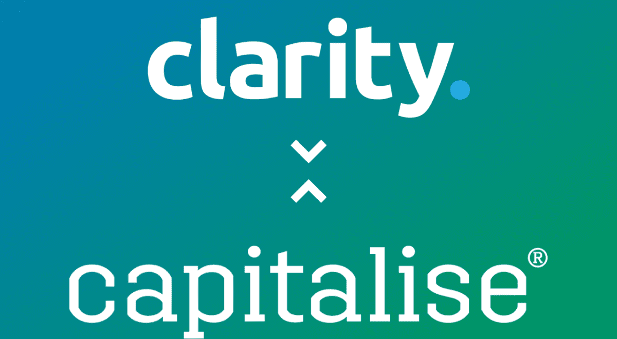Clarity Partner with Capitalise.com - Streamlining Business Advisory ...